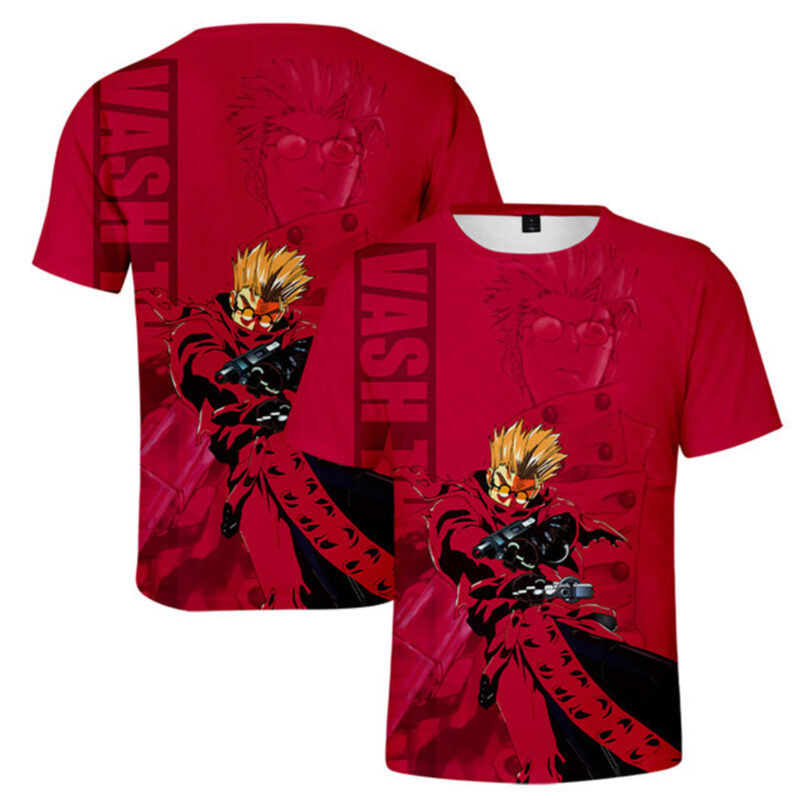 Vash The Stampede T shirt Trigun Stampede T Shirt | Vash Plush
